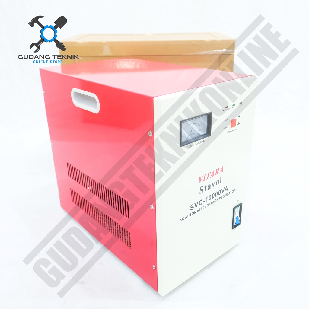 Jual Stabilizer VITARA STAVOL SVC10000W 10000Watt / Stabilizer Listrik Stavolt SVC 10000 VITARA ...