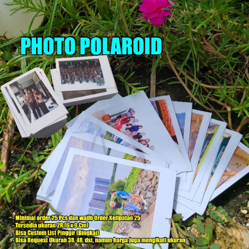 Jual Cetak Foto Polaroid Custom HD Murah | Shopee Indonesia