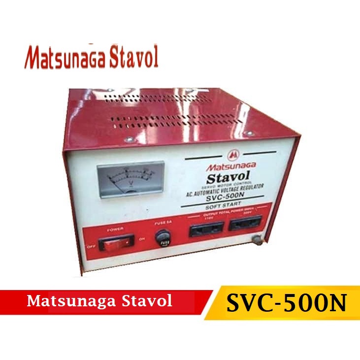 Jual Stabilizer Matsunaga SVC-500N stavol 500 watt penstabil daya ...