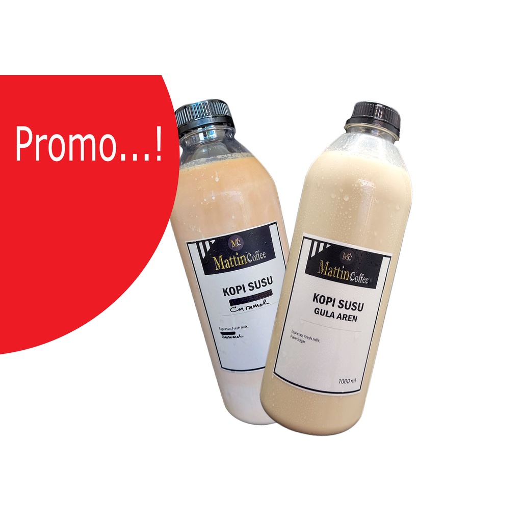 Jual Es Kopi Susu Gula Aren + Caramel - 2 ltr - Mattin Coffee | Shopee ...