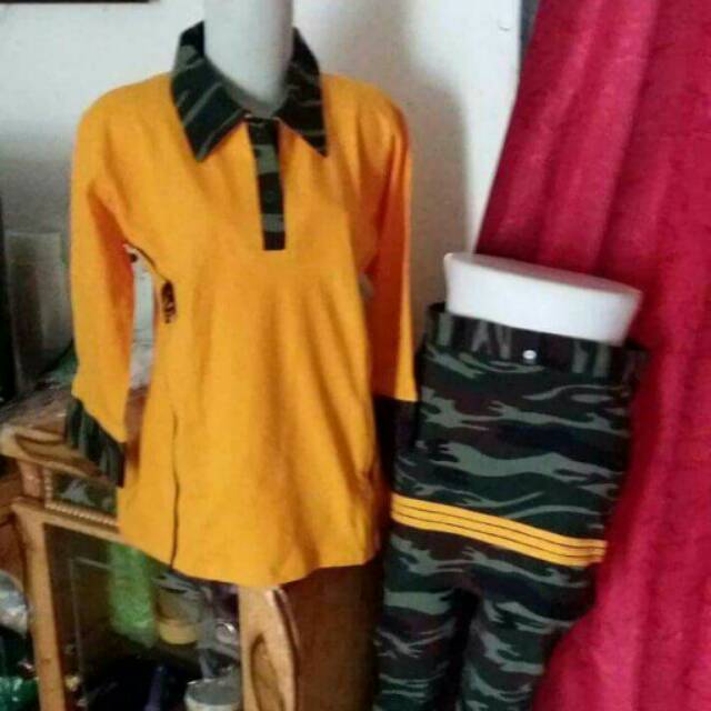 Jual Training Persit Kuning Loreng | Shopee Indonesia