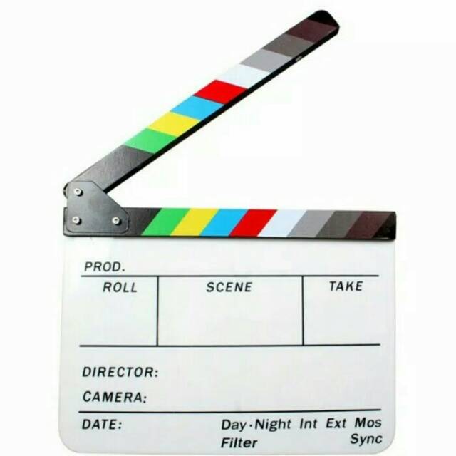 Jual profesional Clapper board ColorFul Acrylicui | Shopee Indonesia