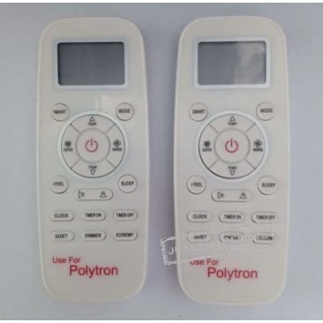 Jual REMOTE REMOTE AC POLYTRON NEUVA ICE LOGICOOL | Shopee Indonesia