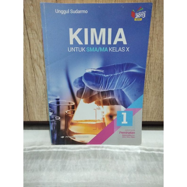 Jual Buku Kimia kelas 10 ( K13 REVISI ) ERLANGGA | Shopee Indonesia