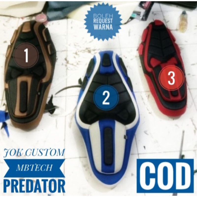 Jual Jok Motor Beat Scoopy Mio Xride Fino Genio Vario Custom Predator ...