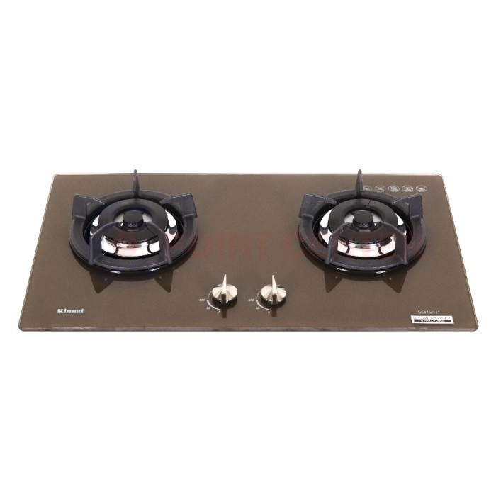 Jual TERBAIK RINNAI KOMPOR TANAM 2 TUNGKU RB-2GH-C (CF) BUILT IN HOB ...