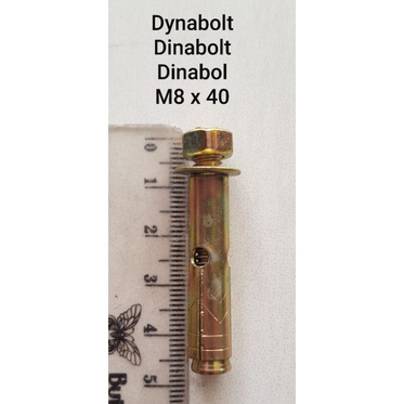 Jual Dynabolt Dinabolt Dinabol M8 x 40 | Shopee Indonesia
