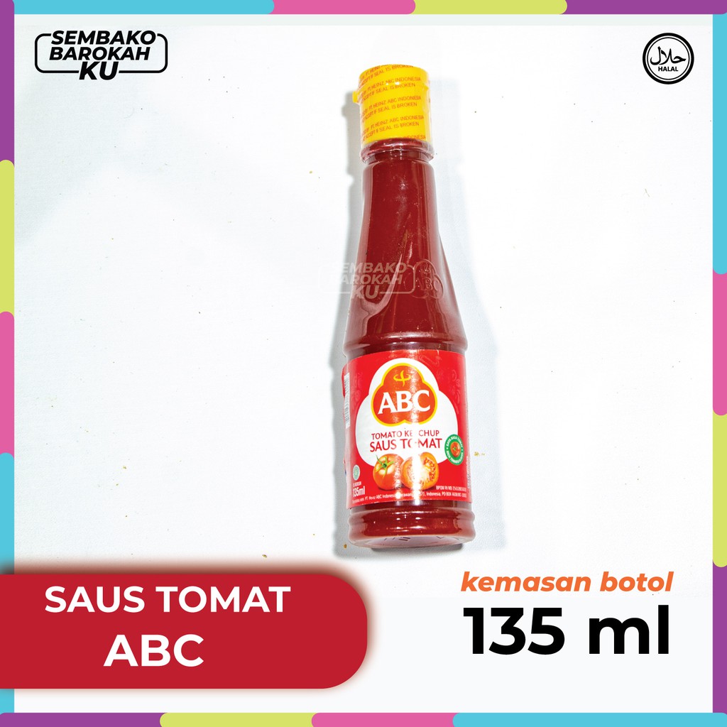 Jual Saus Tomat ABC 135ml / saos tomat - kemasan botol plastik praktis ...