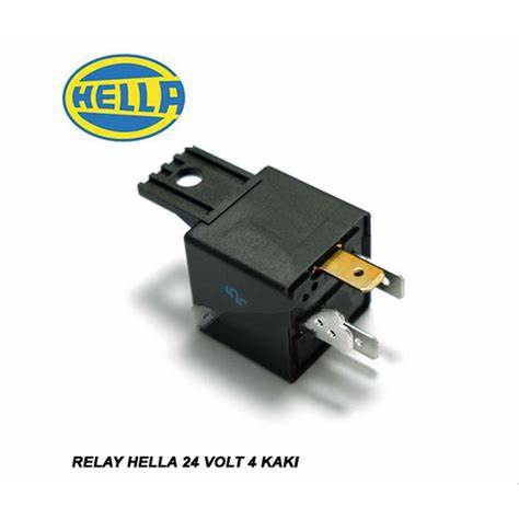 Jual RELAY 24V - KAKI 4 (HELLA) | Shopee Indonesia