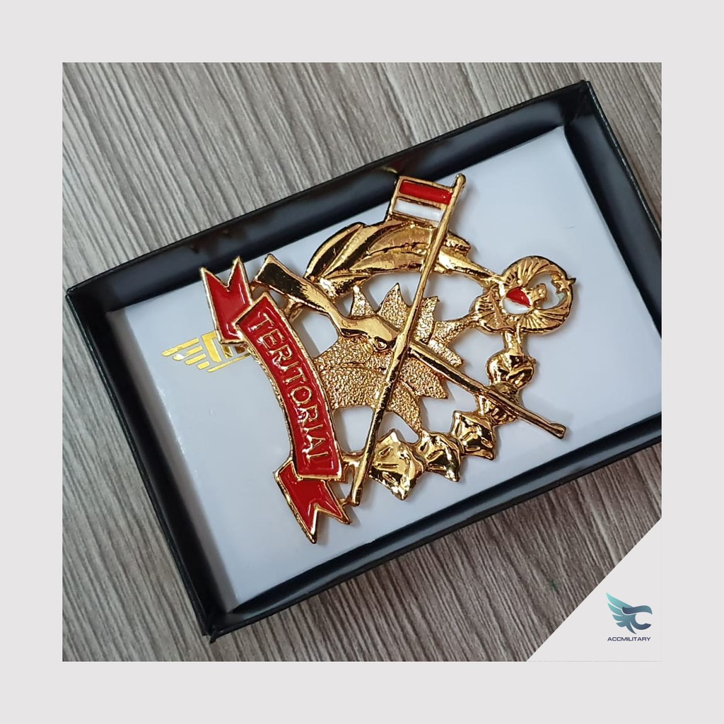 Jual Brevet Wing Teritorial Brivet Pin | Shopee Indonesia