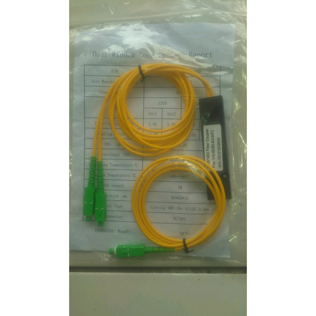 Jual Dijual Passive Splitter - Pasif Splitter - Coupler Fiber Optic FO ...