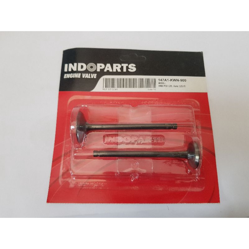 Jual KLEP SET / 147A1-KWN-900 / HONDA VARIO 125 FI / PCX 125 / PAYUNG KLEP / VALVE SET / MERK ...