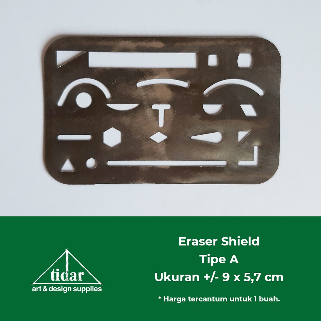 Jual Eraser Shield / Template / Mal Penghapus | Shopee Indonesia