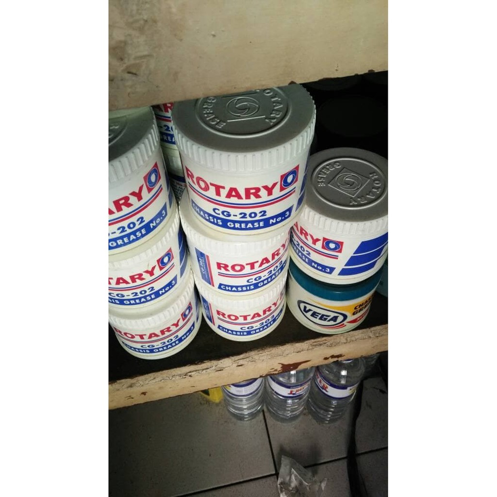 Jual ORIGINAL gemuk rotary CG202 CG-202 CG 202 chassis grease Kaleng ...