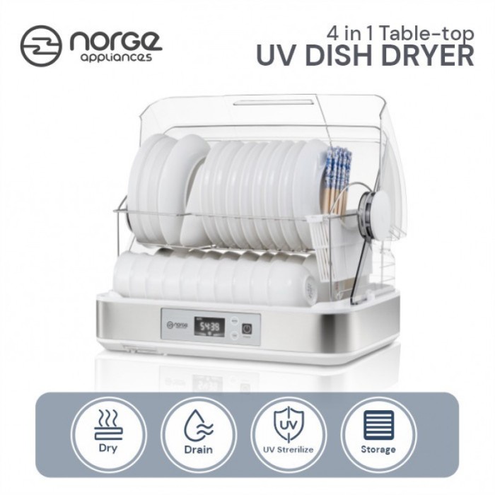 Jual Norge 4 in 1 Table-top UV Dish Dryer 28L/45L/52L /50L /55L mengeringkan dan mensterilkan ...