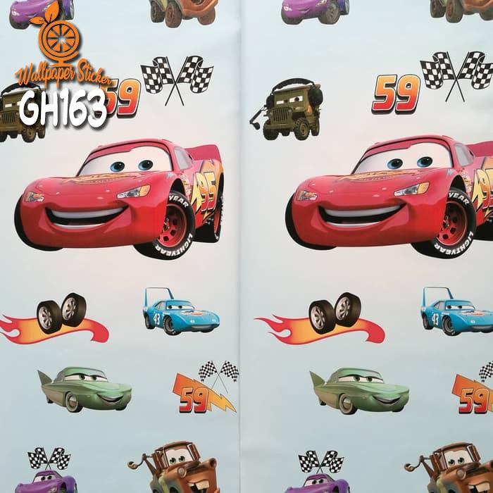 Jual GH163 WALLPAPER MOTIF MOBIL CARS UKURAN 45CM X 10M - STIKER ...
