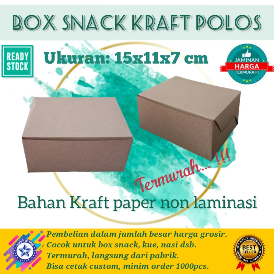 Jual Dus Snack / Box Snack @1pcs | Shopee Indonesia
