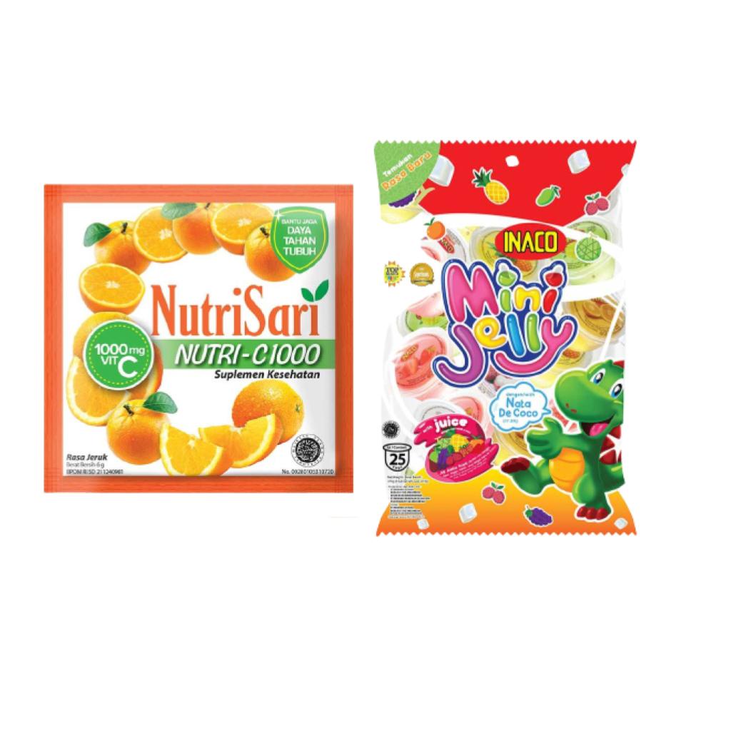 Jual [Paket Belanja Hemat] NutriSari NUTRI C1000 Jeruk 40 Sachet ...