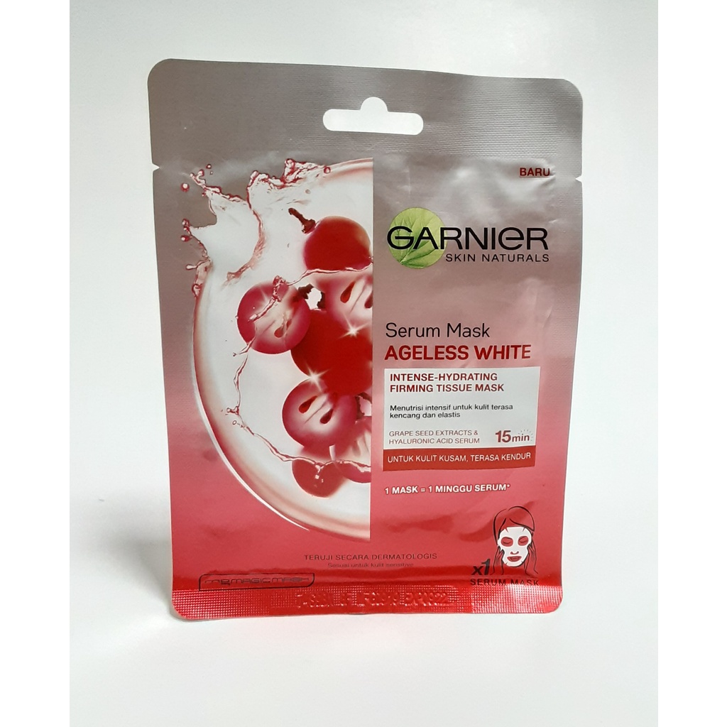 Jual Garnier Serum Mask (Ageless White) | Shopee Indonesia