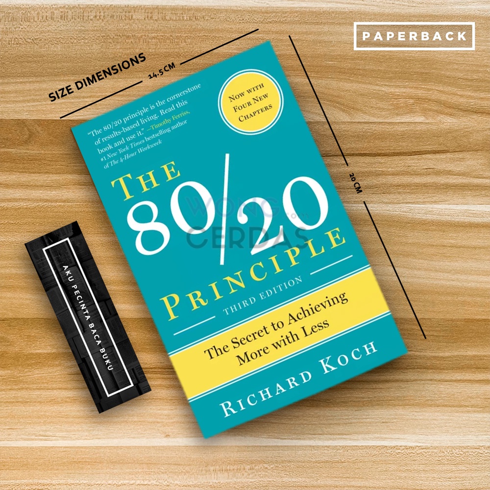 Jual Buku The 80/20 Principle: The Secret to Achieving More with Less ...
