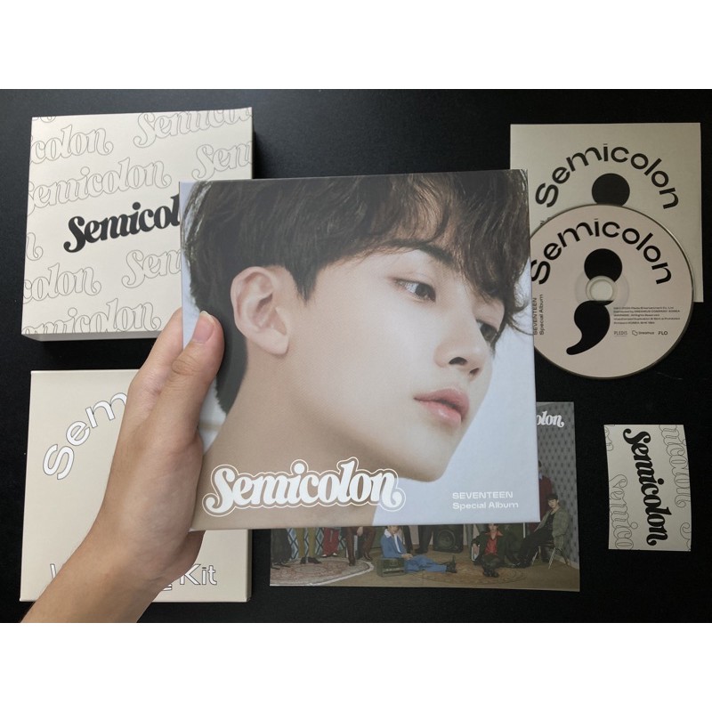Jual Seventeen Special Album Semicolon (Album Only Jeonghan + Poster ...