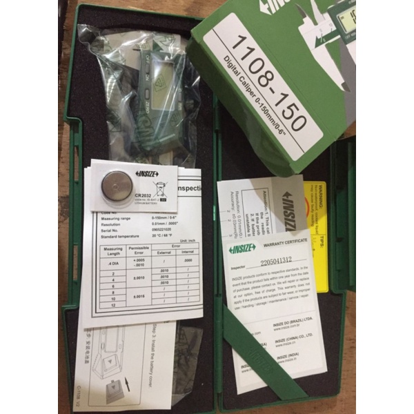 Jual Dijual accessories Insize 1108-150 digital caliper - sigmat jangka ...