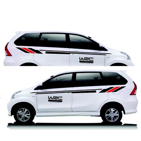 Jual stiker mobil cutting sticker mobil avanza striping avanza stiker ...