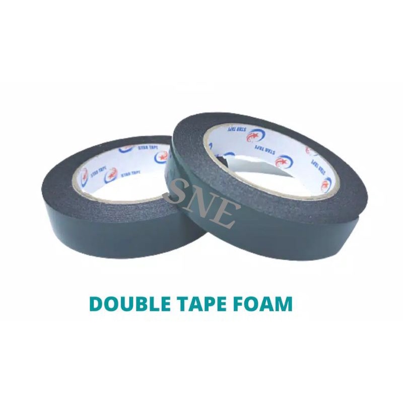 Jual doubel tape/solatip/dobel tip/dobel foam | Shopee Indonesia