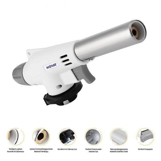 Jual Manual Gas Torch Pematik Api Alat Pembakar Makanan Industri Las ...