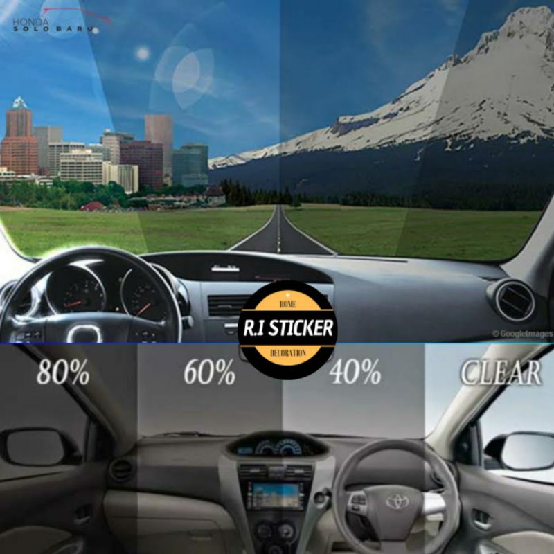 Jual Kaca film mobil gelap dari luar terang dari dalam/kaca film hitam ...