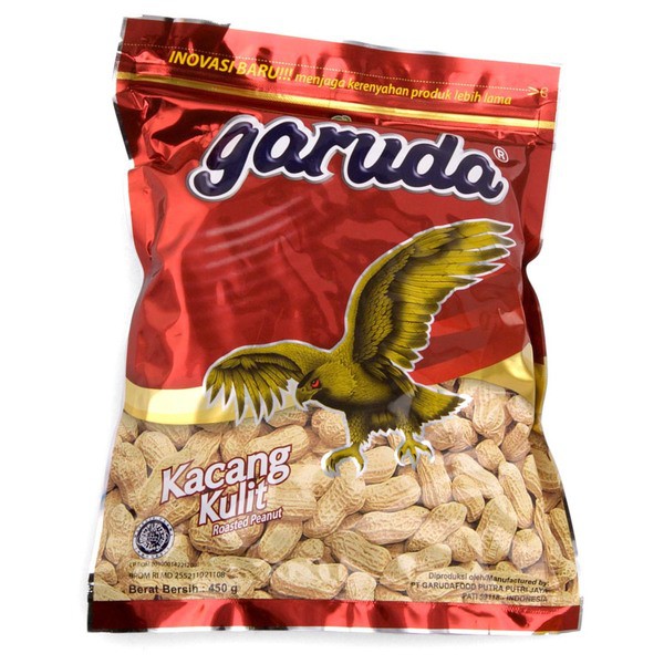 Jual GARUDA Roasted Peanut 375gr - Kacang Kulit Panggang | Shopee Indonesia