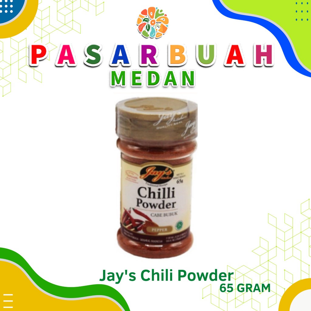 Jual Distributor Jay's Chilli Powder 65 Gram - Pasar Buah Medan ...