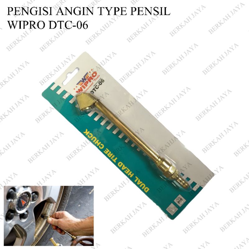 Jual Air Chuck / Pengisi Angin WIPRO DTC-06 Tire Air Chuck Dual Chuck ...