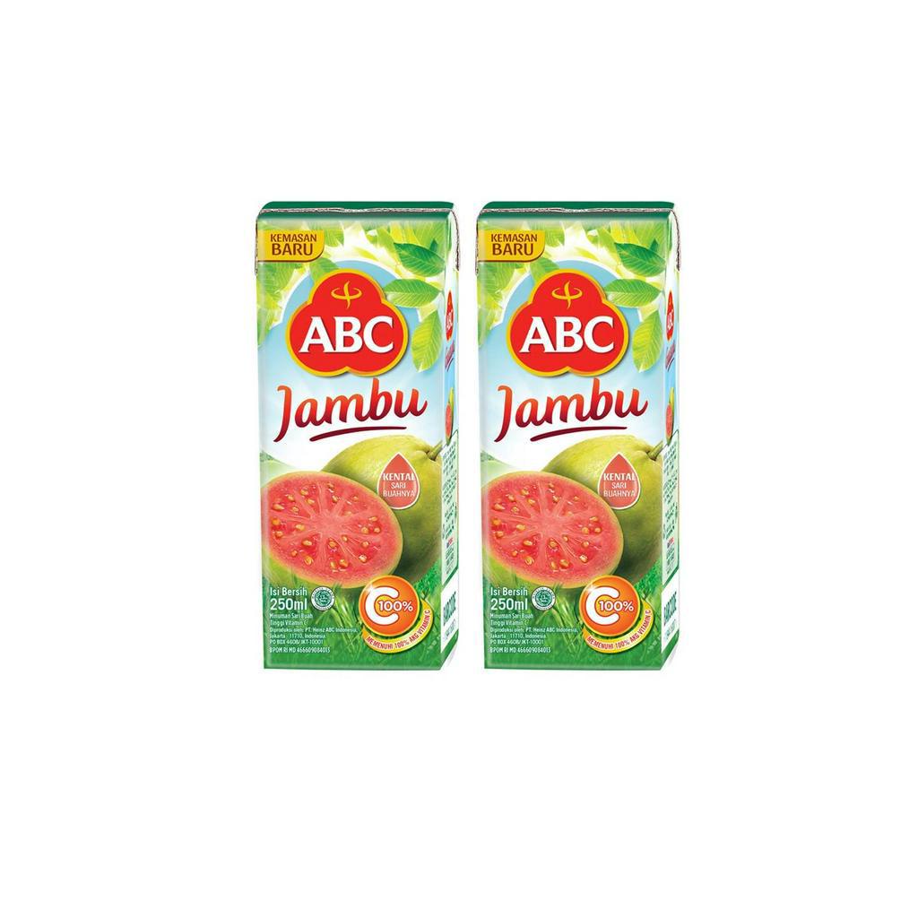 Jual ABC Jus Jambu 250 ml - 2 Pcs | Shopee Indonesia