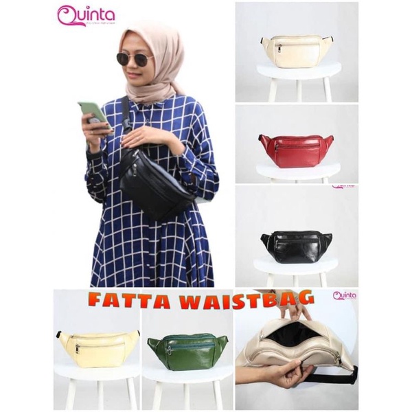 Jual fatta waisbag/tas cewe/tas cowo/tas slempang/tas pinggang/tas anti ...