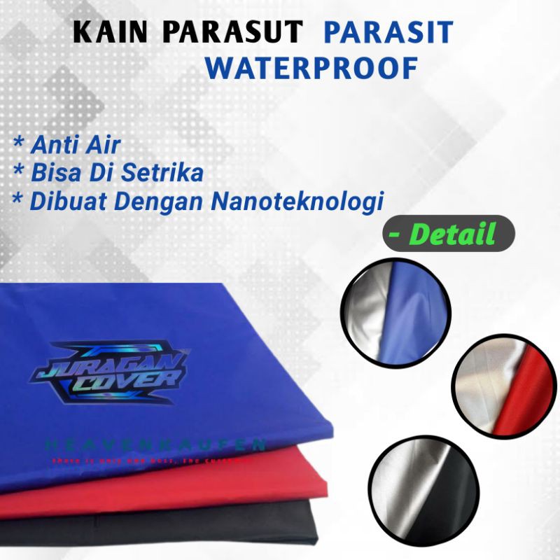 Jual Bahan Kain Waterproof Parasit Parasut termurah | Shopee Indonesia