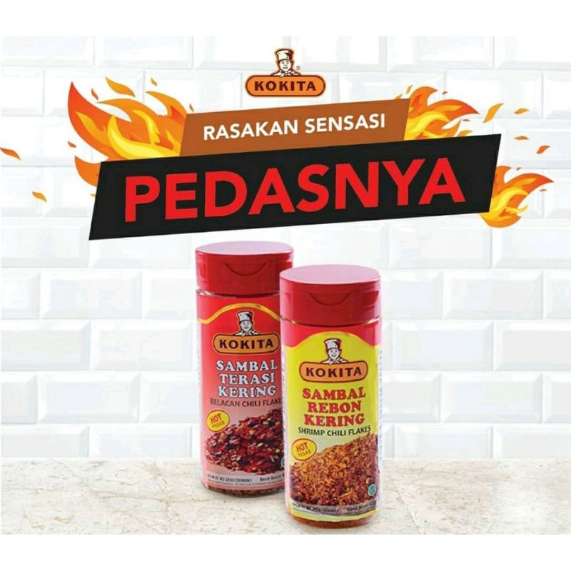 Jual KOKITA SAMBAL REBON KERING - KOKITA SAMBAL TERASI KERING 45gr ... Jual KOKITA SAMBAL REBON KERING - KOKITA SAMBAL TERASI KERING 45gr ...