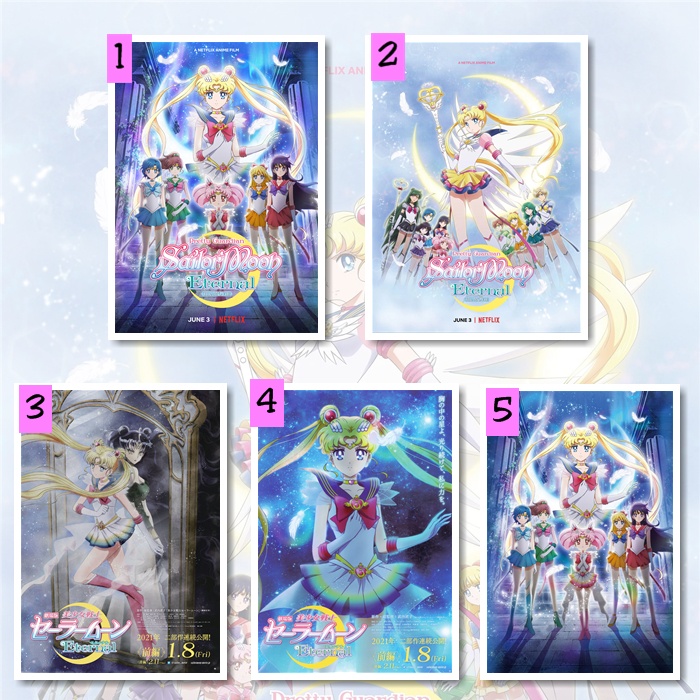 Jual Poster Sailor Moon Eternal Gekijouban Bishoujo Senshi | hiasan ...