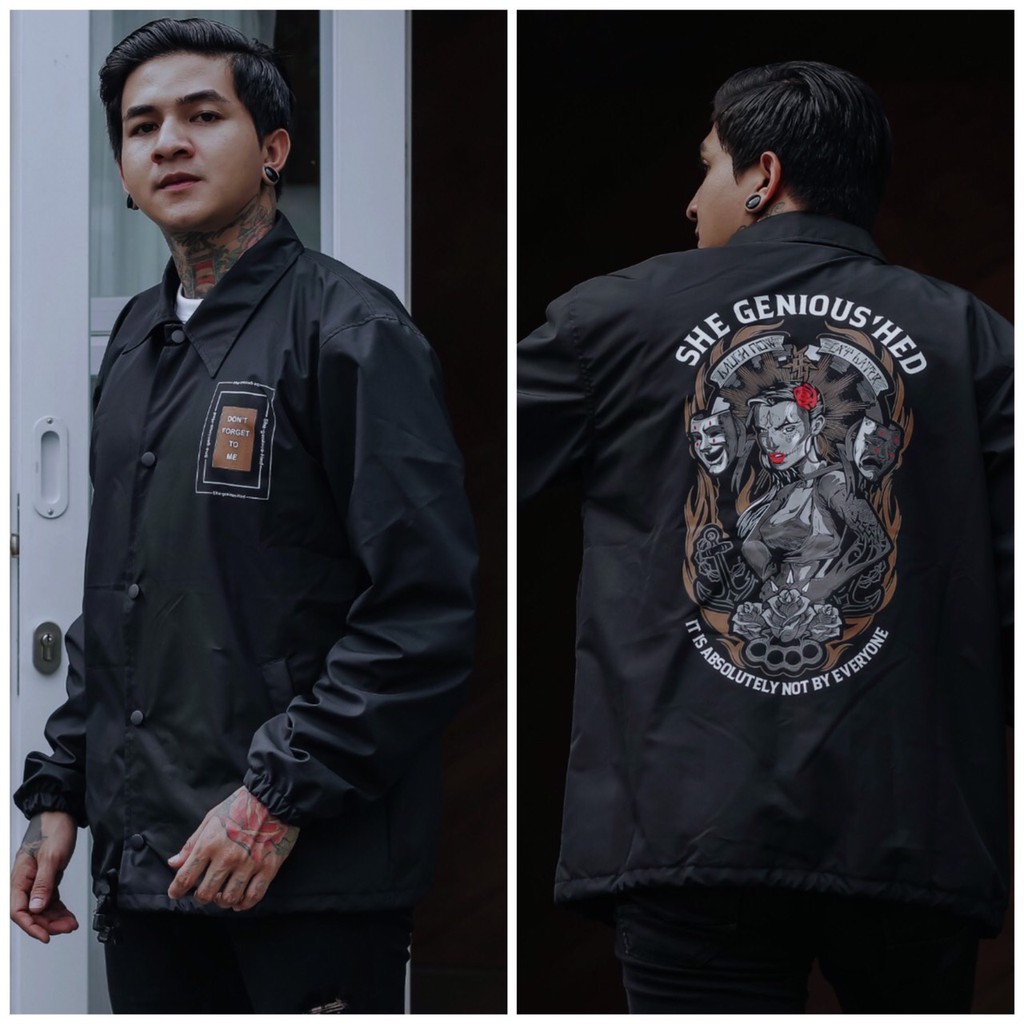 Jual JAKET COACH COUCH GENIOUS GENIUS ORIGINAL DISTRO BANDUNG ERIGO ...
