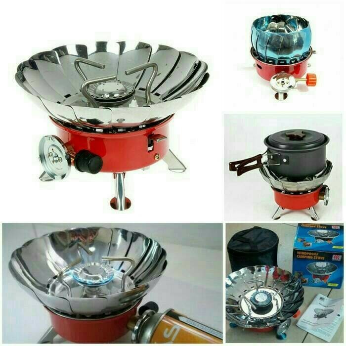 Jual Kompor Camping Gas Kovar Portable Mini Model Bunga Kompor