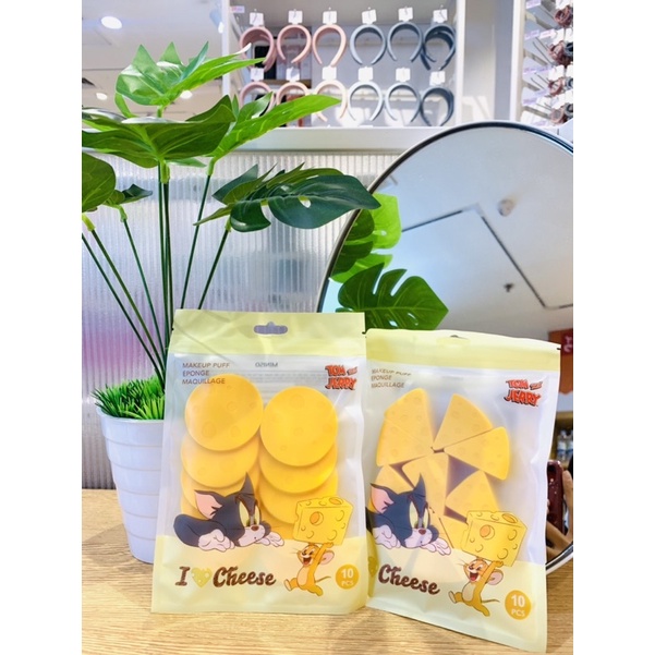Jual Miniso Tom Jerry Sponge Makeup Puff 1 pack | Shopee Indonesia
