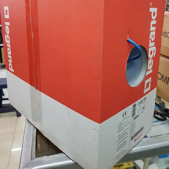 Jual UTP CABLE LEGRAND CAT 6 - KABEL DATA LEGRAND CAT 6 @305M | Shopee ...