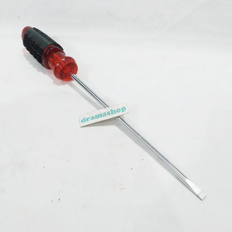 Jual Obeng Panjang 6mm 20cm 8" 6x200mm besar min minus (-) | Shopee ...