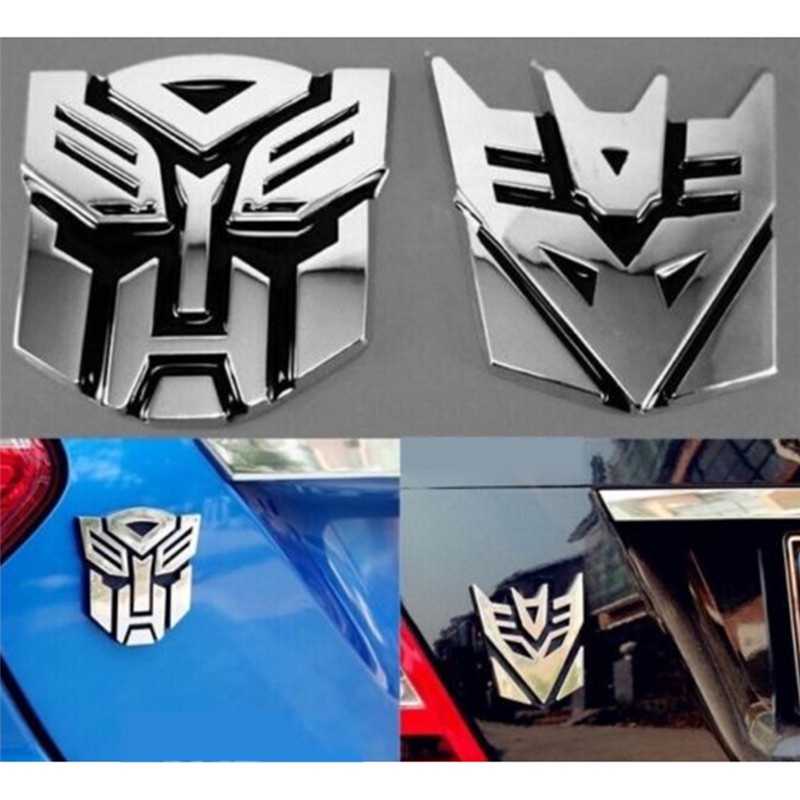 Jual Emblem Mobil Transformers Sticker Autobot Transformers 3D | Shopee ...