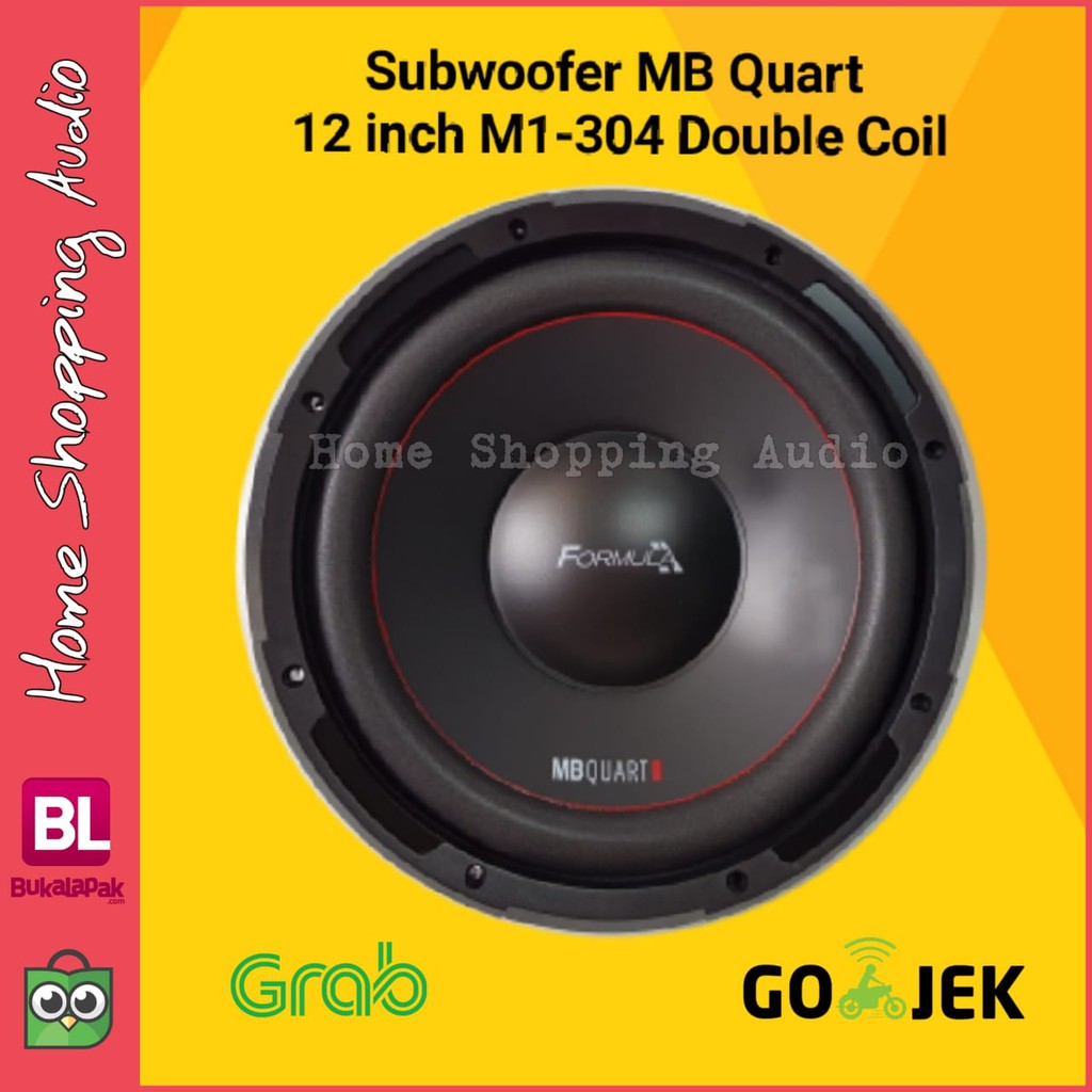Jual Subwoofer MB QUART M1-304 12inch Double Coil Subwoofer MBQuart ...