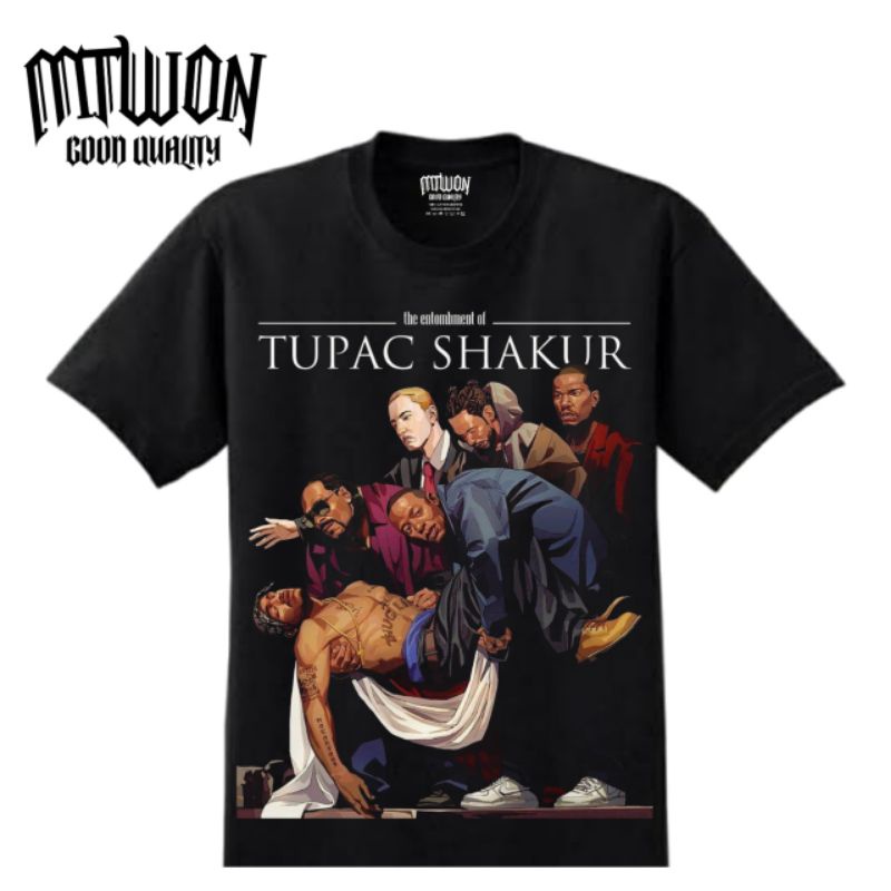 Jual Kaos rap hiphop TUPAC TWOPAC 2PAC all eyez on me rapper tshirt ...
