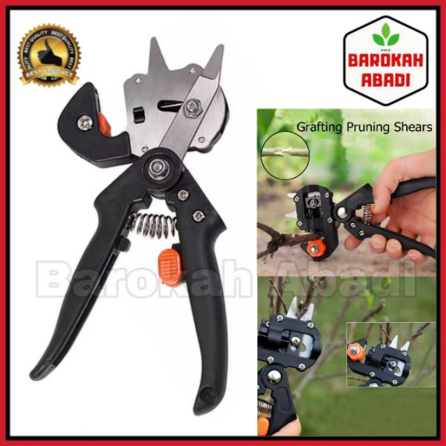 Jual Gunting Okulasi Pemotong Pemangkas Pohon Kebun + 2 Mata Pisau ...
