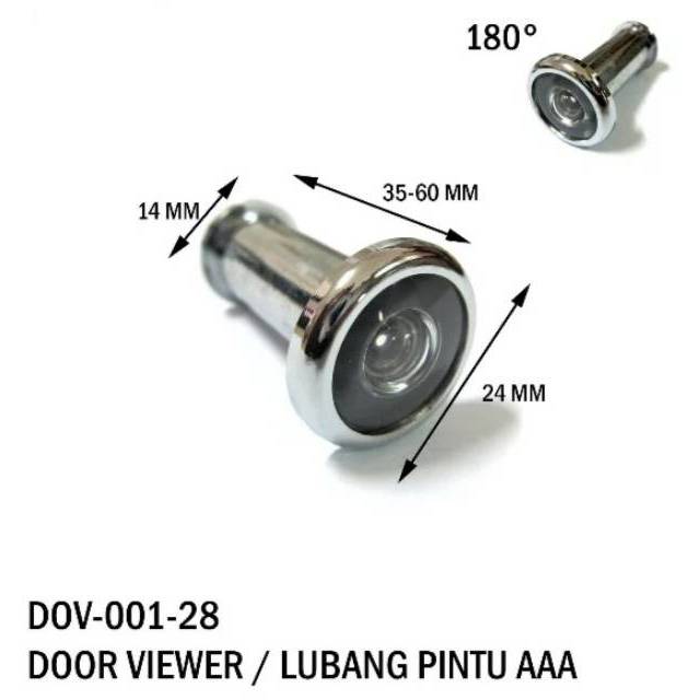 Jual DOOR VIEW ( LUBANG INTIP PINTU ) | Shopee Indonesia