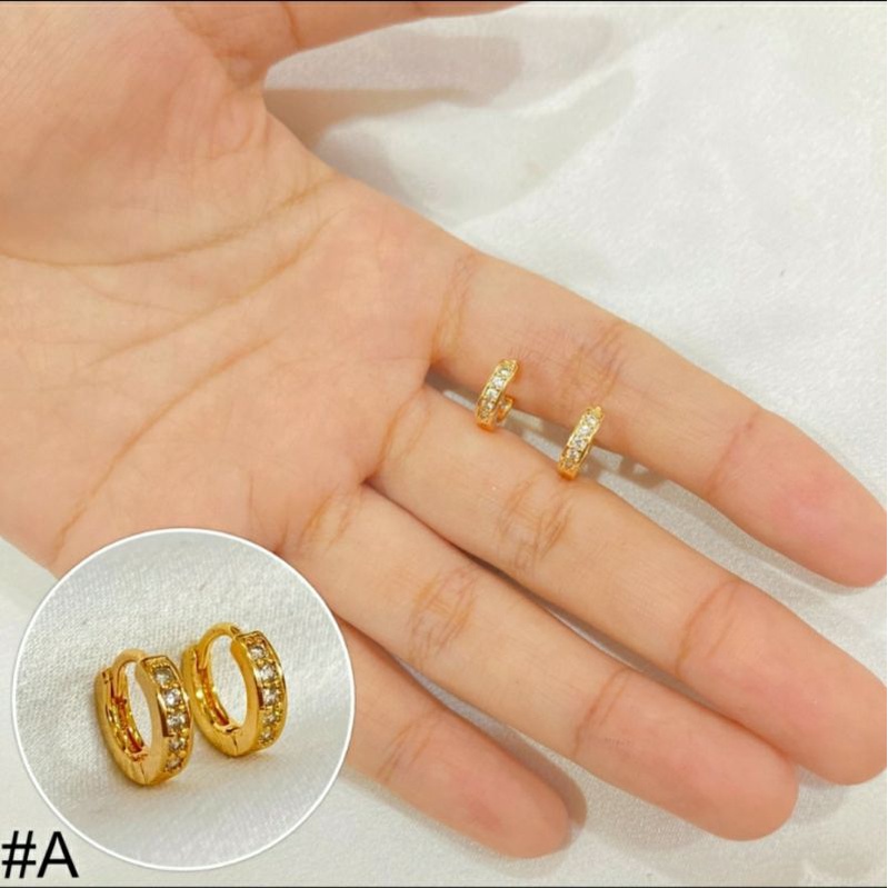 Jual anting perhiasan bayi/anak untuk umur 5 bulan sampai 18 bulan ...