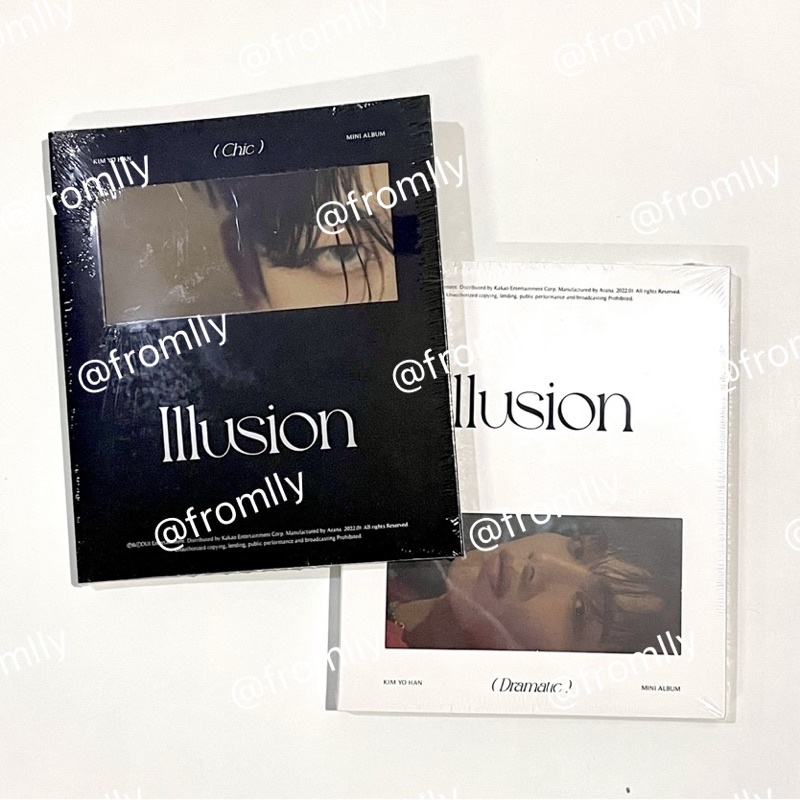 Jual [READY] KIM YOHAN Mini Solo Album Illusion First Press + Poster ...